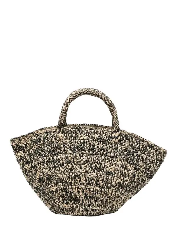 IBELIV Ela Raffia Tote Bag - Green