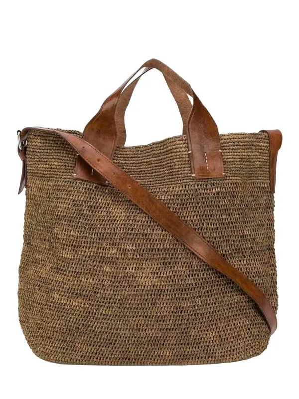 IBELIV Raffia Tote - Brown