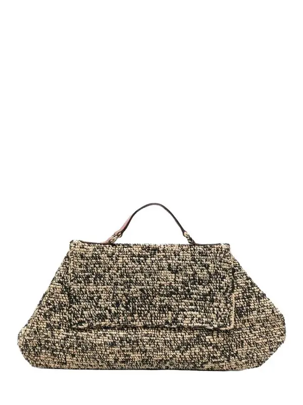IBELIV Raffia Tote - Green
