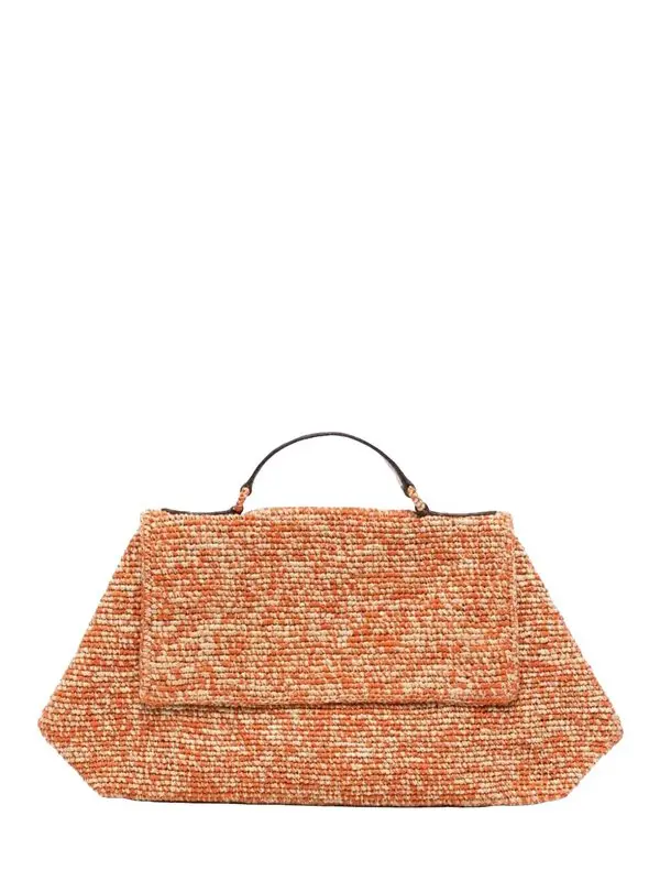 IBELIV Lahady Raffia Handbag - Red