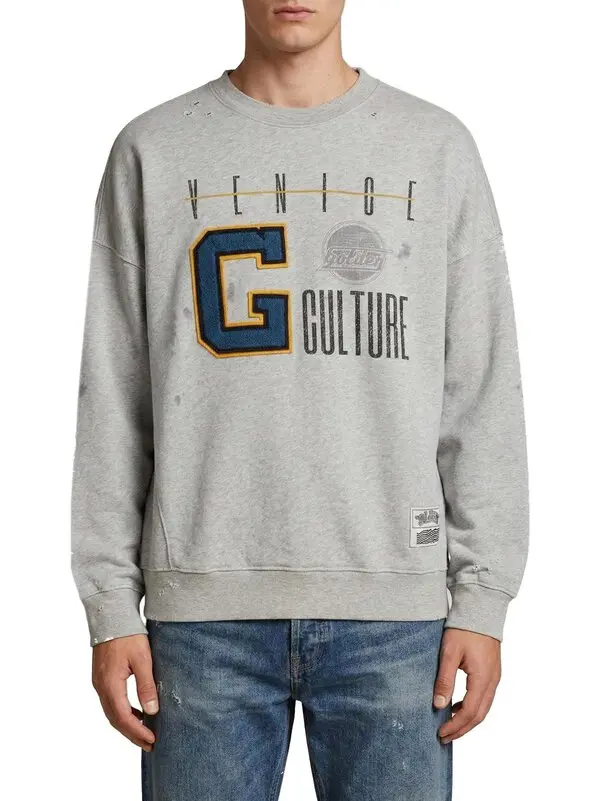 GOLDEN GOOSE Crewneck Sweatshirt - Grey