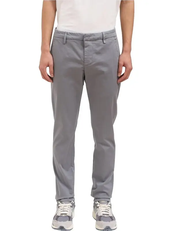 DONDUP Tailored Trousers - Grey