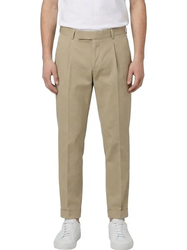 PT TORINO Tailored Trousers - Brown