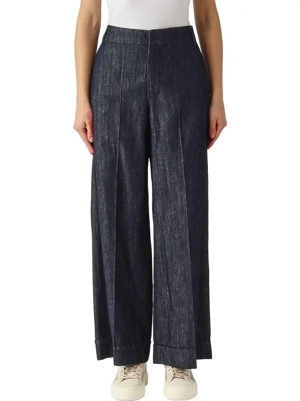 Max Mara Wide Leg Jeans - Denim