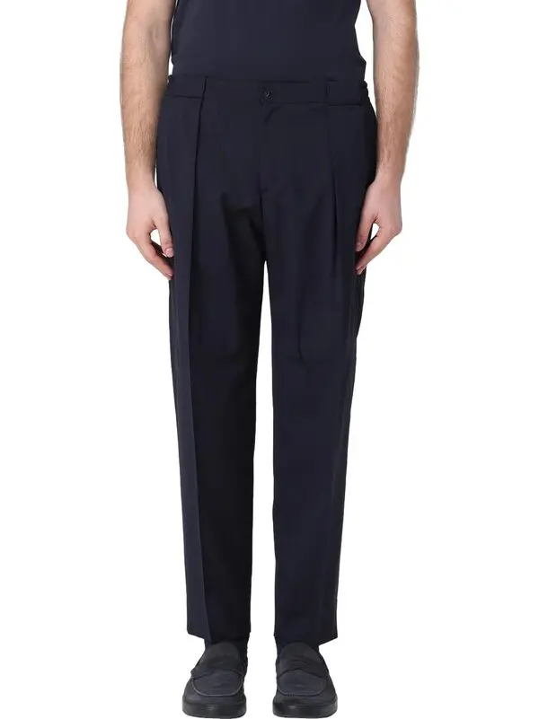 BRIGLIA 1949 Pleated Trousers - Blue