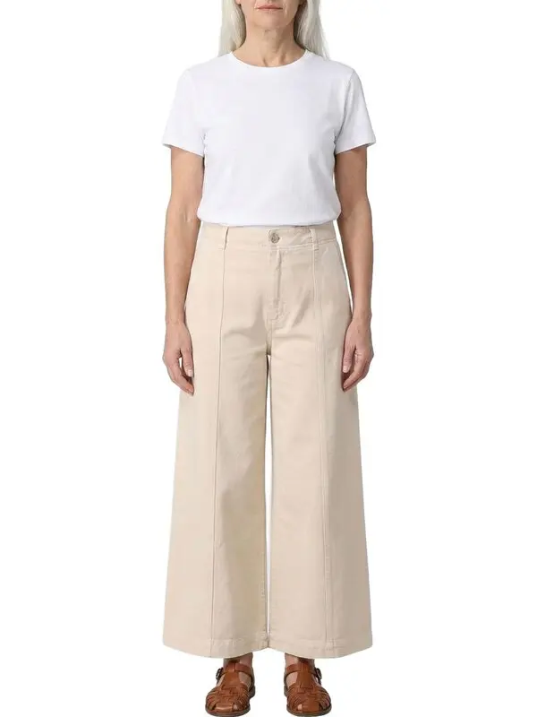 TWINSET Wide Leg Pants - White