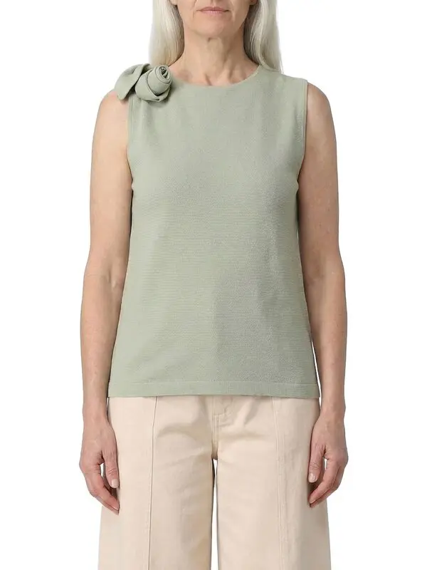 Liviana Conti Sleeveless Top - White