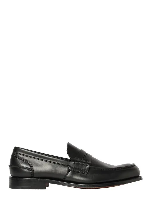 Church's Leather Loafers - Black
