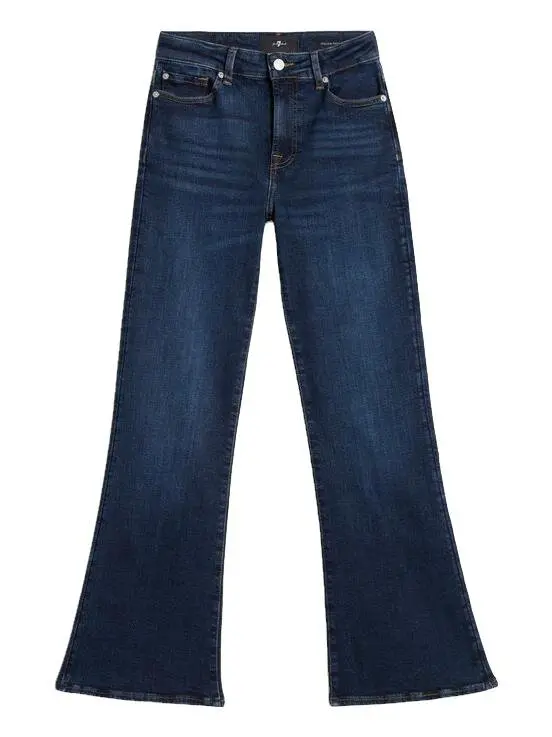 7 For All Mankind Petite Leggy Bootcut Jeans - Denim