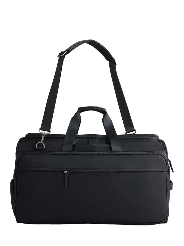 Quince Voyage Nylon Garment Duffle - Black