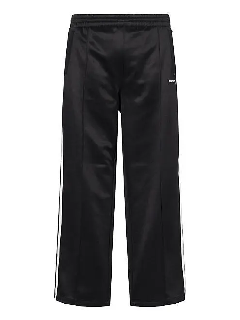 Carhartt Work In Progress Bolar Straight-leg Cotton-blend Jogging Bottoms - Black / Wax