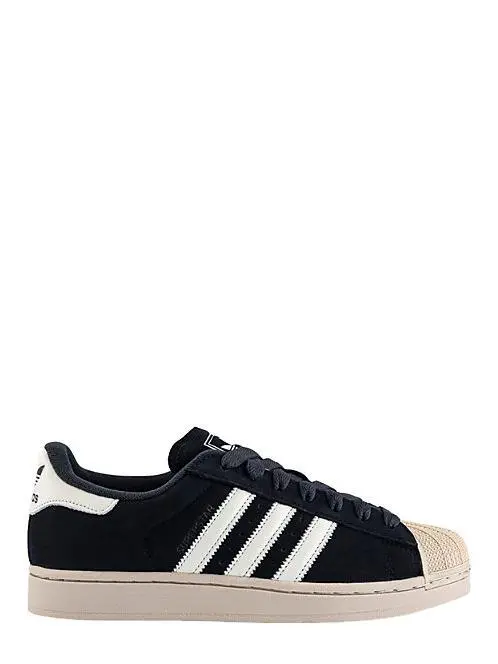 Adidas Superstar Ii Woven Trainers - Black Offwhite Stone Kha