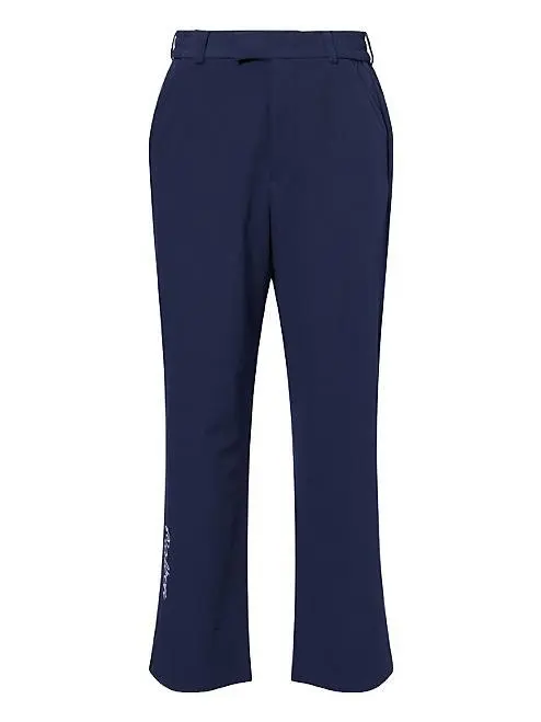 MALBON Coolcore Straight-leg Stretch-woven Trousers - Navy