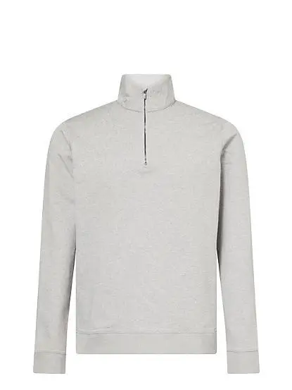 Vuori Coronado 1/2 Zip Sweatshirt - Light Heather Grey