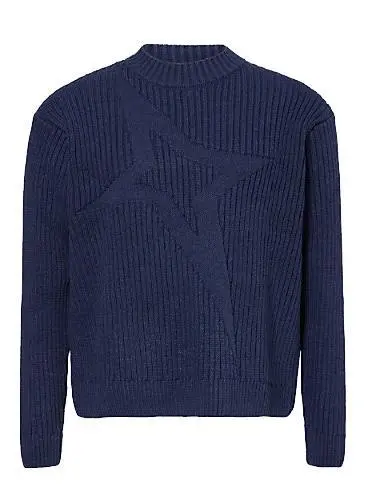 THAMES Knitted Jumper - Navy