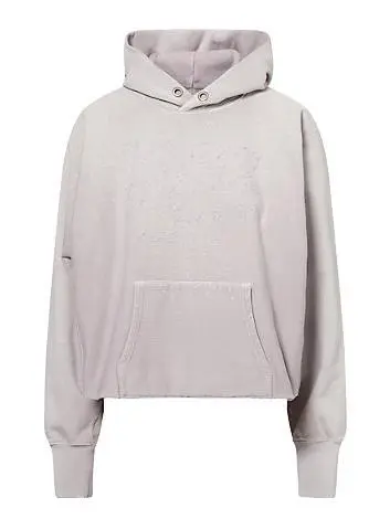 MAISON MARGIELA Numbers-embroidered Cotton-jersey Sweatshirt - Dusty Pink