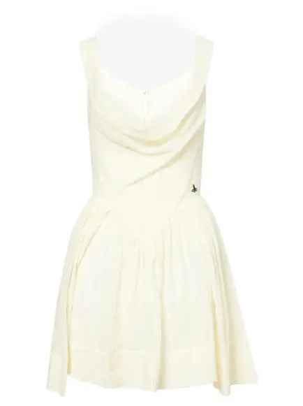 VIVIENNE WESTWOOD Sunday Sleeveless Mini Dress - Milk