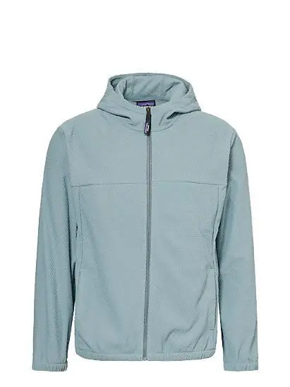 Patagonia Textured Fleece Hoody - Blue Sage