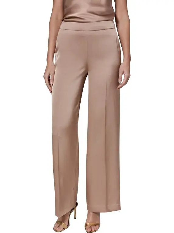 Donna Karan New York Flat-front Straight-leg Trousers - Umbria
