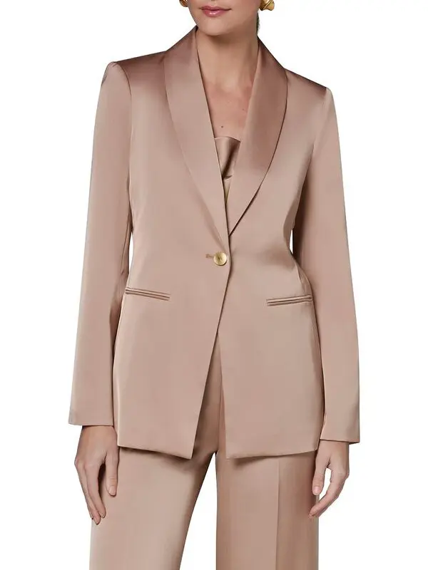 Donna Karan New York Shawl Collar Jacket - Umbria