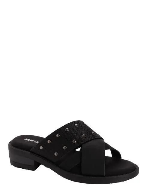 MUK LUKS Vittoria Sandal - Black