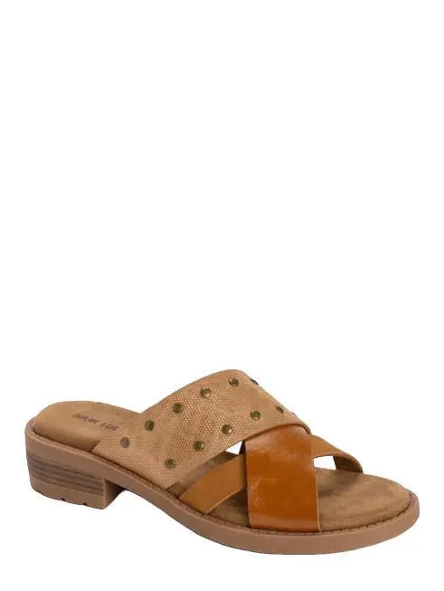 MUK LUKS Vittoria Sandal - Tan