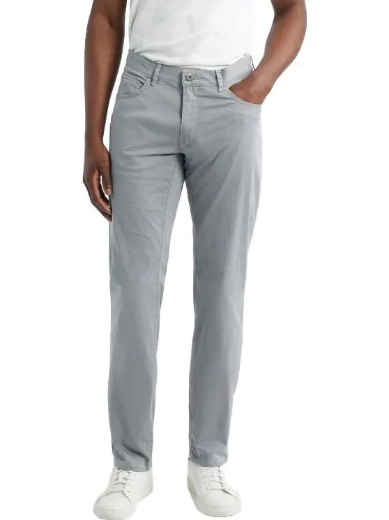 BRAX Chuck Modern Fit Five-pocket Pants - Silver