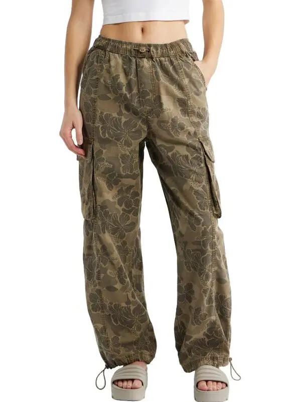 Rip Curl Paradise Camo Cargo Pants - Khaki