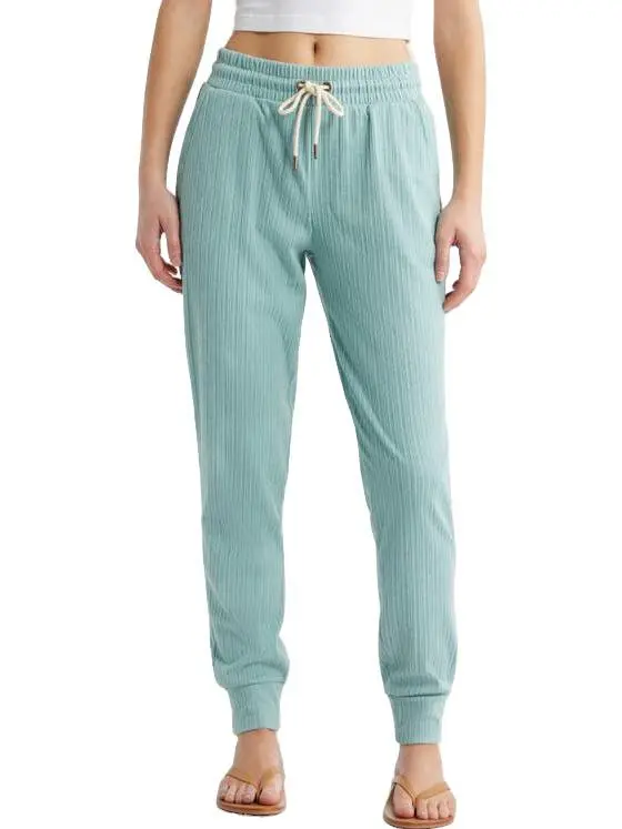 Rip Curl Cozy Jogger Sweatpants - Dusty Turquoise