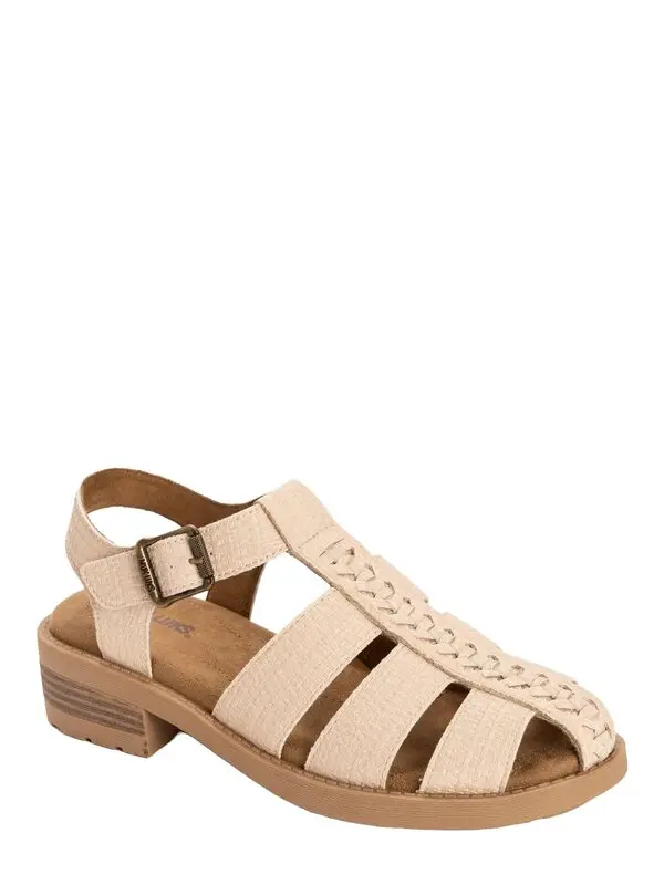 MUK LUKS Fisherman Sandal - Natural