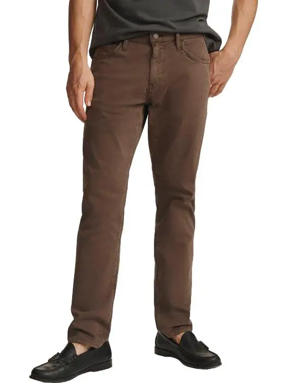 MAVI Jake Slim Fit Twill Pants - Seal Twill