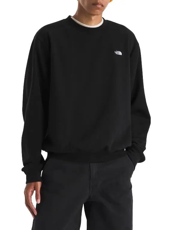The North Face Relaxed-fit Crewneck Sweatshirt - Tnf Black