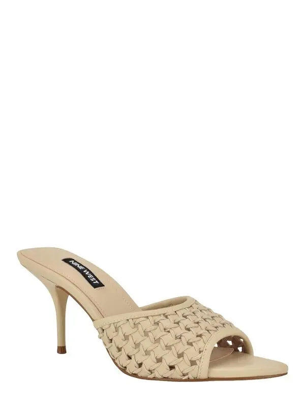 Nine West Kirela Woven Sandal - Ivory