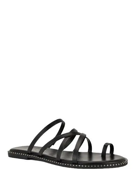 Nine West Digen Toe-loop Sandal - Black
