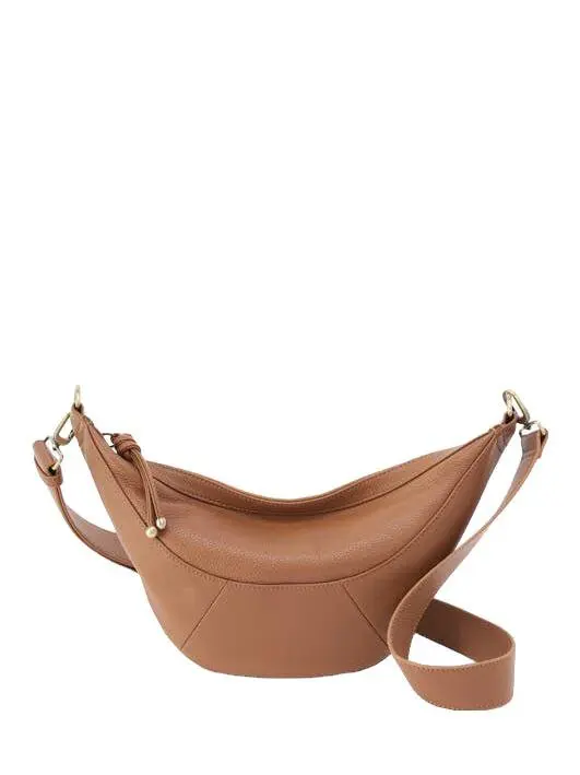 Hobo Leather Carmen Sling Bag - Brown Sugar