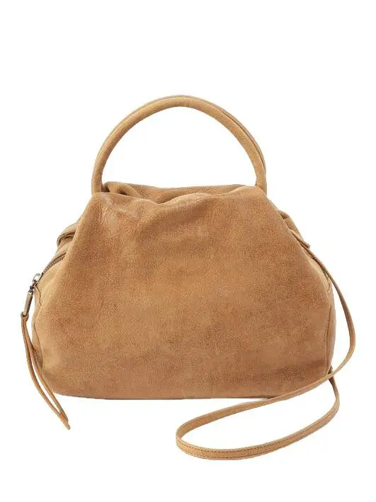 Hobo Small Leather Satchel - Whiskey