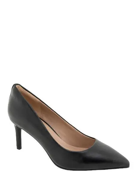 Bcbgmaxazria Pointed Toe Pump - Black Leather