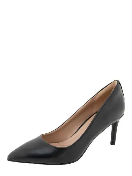 Bcbgmaxazria Pointed Toe Pump - Black Pu