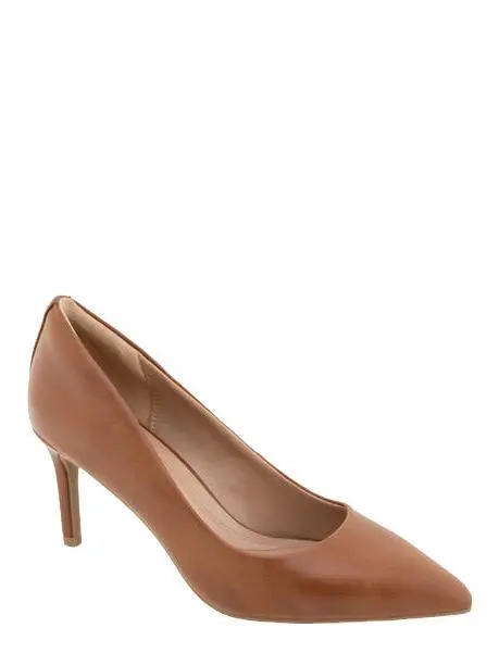 Bcbgmaxazria Pointed Toe Pump - Cognac Pu