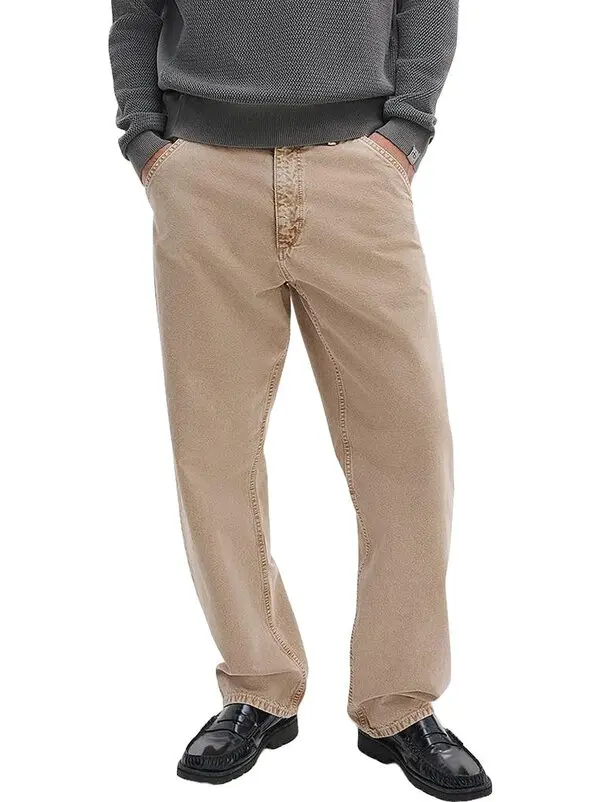 Rag & Bone Cotton Carpenter Jeans - Anti Taupe