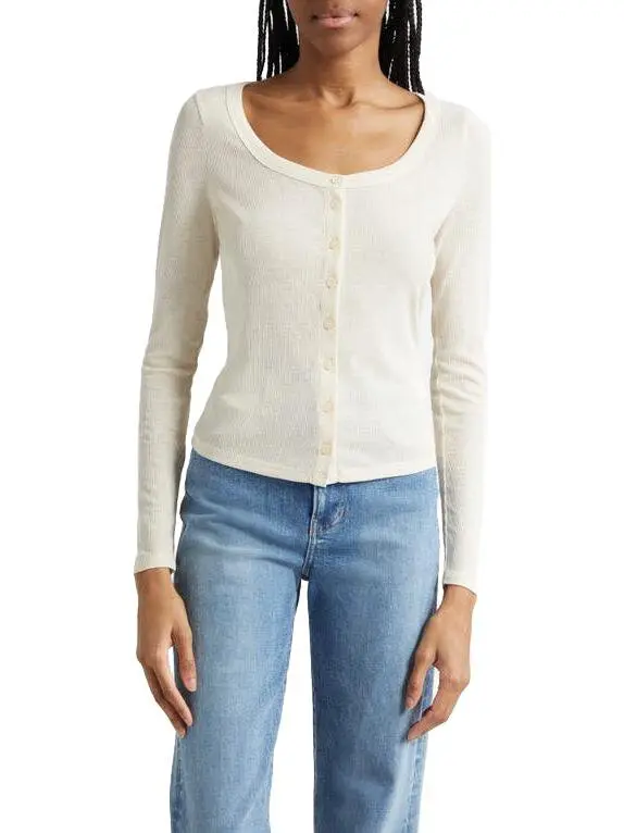 Veronica Beard Hyland Cardigan - Ecru