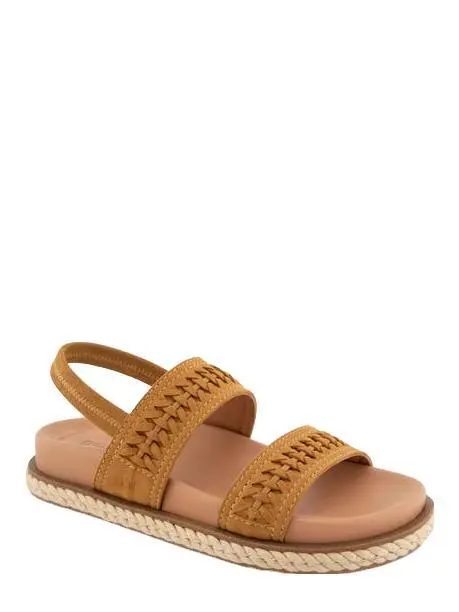 Gentle Souls Nico Slingback Sandal - Wood Nubuck