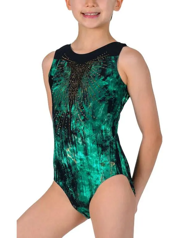 DESTIRA Tank Leotard - Emerald City