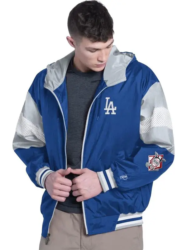 PRO PLAYER Los Angeles Dodgers Legacy Lightweight Full-zip Jacket - Royal