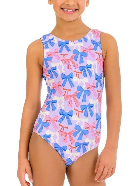 DESTIRA Printed Leotard - Bow My Gosh