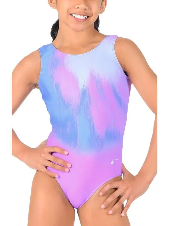 DESTIRA Open-back Tank Leotard With Matching Scrunchie - Allure