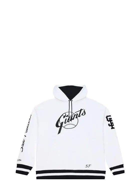 Mitchell & Ness San Francisco Giants Cooperstown Collection Fleece Hoodie - White