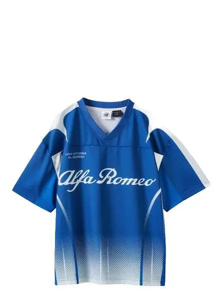 COTTON ON Alfa Romeo Football Jersey - Lcn Alf Royal Blue  Alfa
