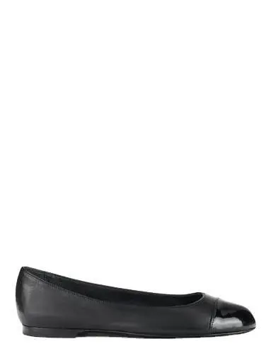 Agl Milly Bicolor Ballet Flat - Black