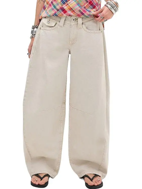 BDG URBAN OUTFITTERS Kayla Cocoon Jeans - White